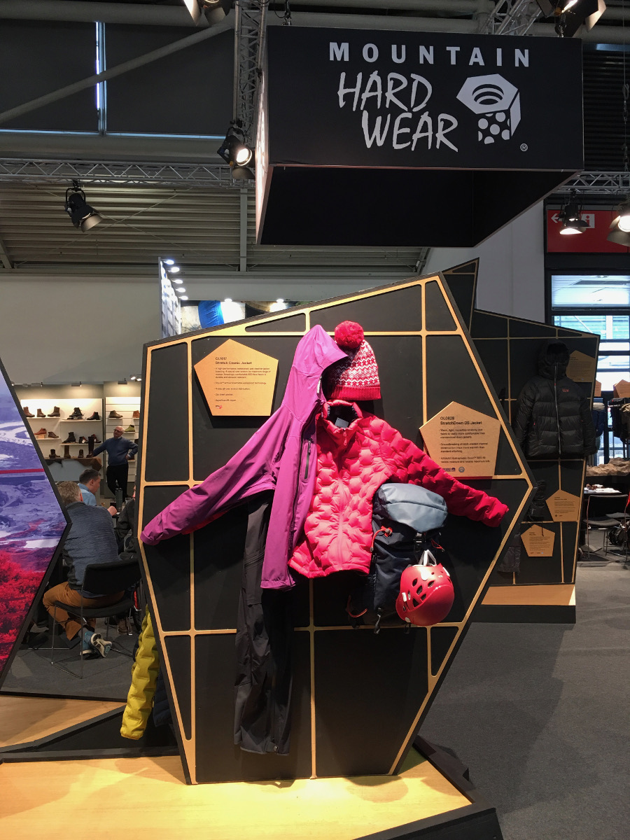 stand Mountain Hardwear Ispo Munich 2018 - Blog Montania Sport